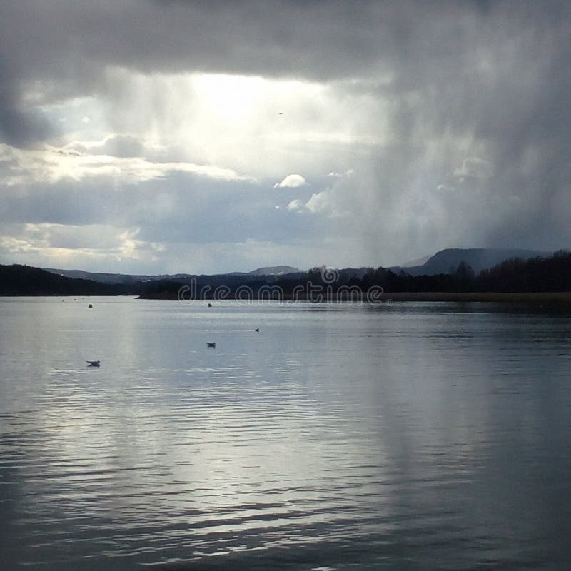 Sea, Fornebu Norway stock image. Image of lake, shore - 219888729