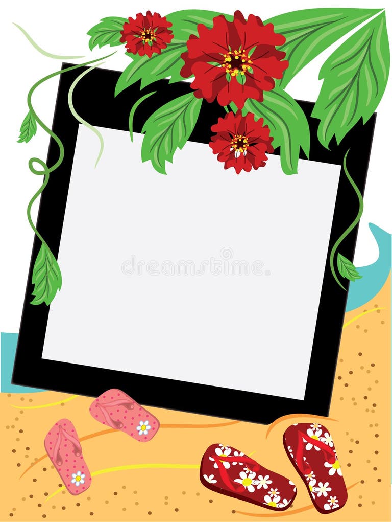 Sea Flower Frame Stock Illustrations – 6,372 Sea Flower Frame Stock ...