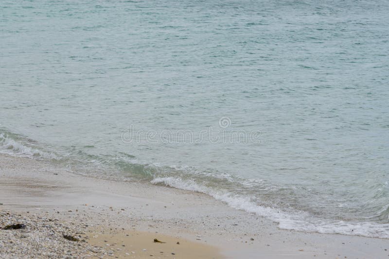 A Sea Front View in the Summertime in Cornwall Stock Photo - Image of ...