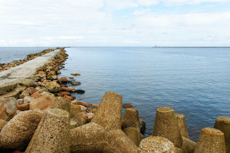 Sea gate. stock image. Image of resort, leisure, autumn - 26319791