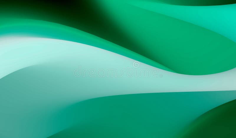 Sea Green Gradient Abstract Background Stock Illustration ...