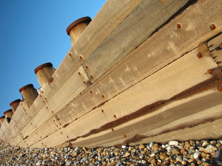 Sea groins stock photo. Image of stones, water, waves - 1594038
