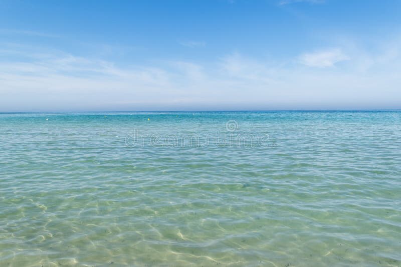 Sea, Horizon, Sky, Ocean stock image. Image of calm - 117729577
