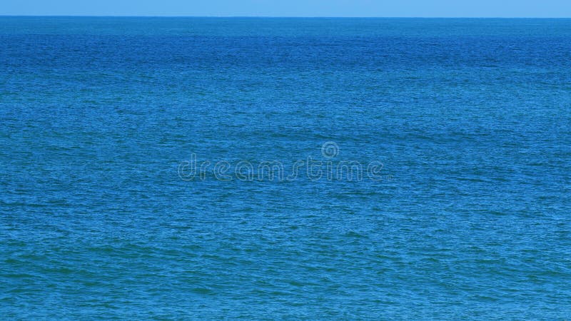 Sea Idyll. Fresh Water. Ocean or Sea Waves Background. Pan. Stock Photo ...