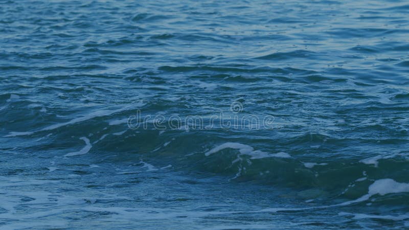 Sea Idyll. Fresh Water. Ocean or Sea Waves Background Stock Footage ...