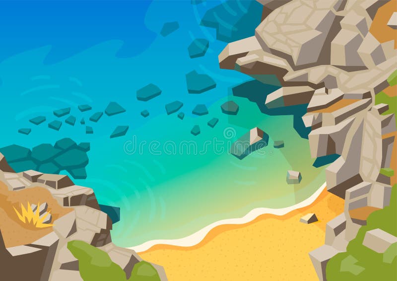 Beach Rock Clip Art