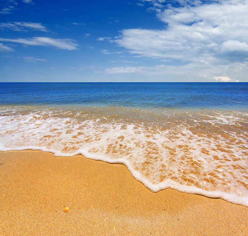 Sea landscape stock photo. Image of cloudy, outdoor, fresh - 14121154