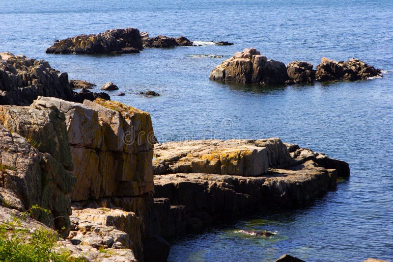 Sea landscape stock image. Image of land, scenery, threatening - 3358683