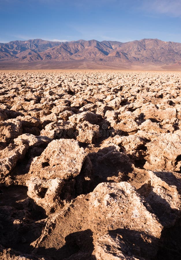 Panamint Range Mountains Death Valley National Park California Stock ...