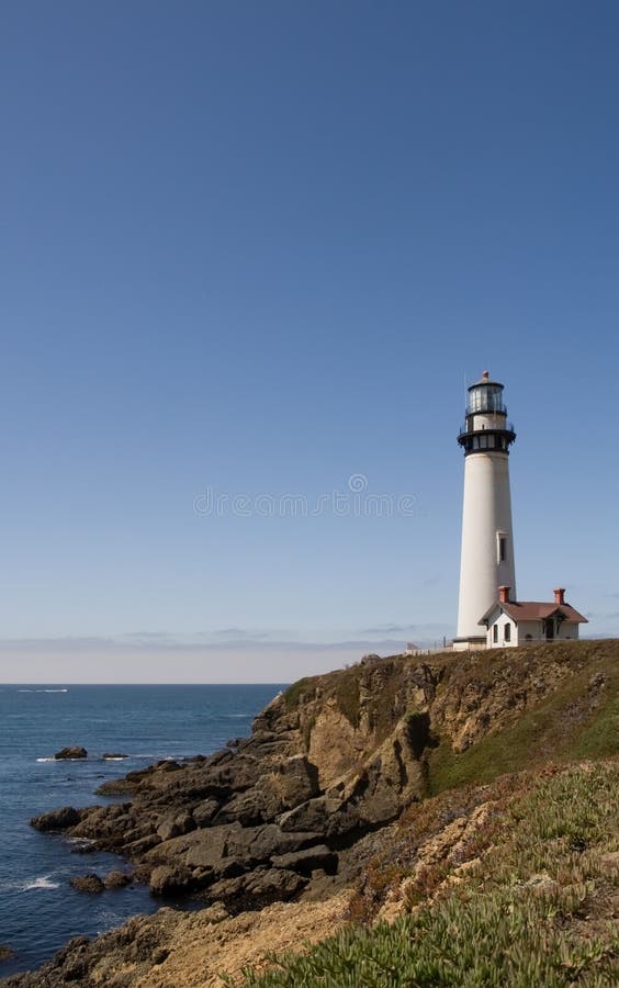 Sea and the lighthouse stock image. Image of water, sailing - 3359125