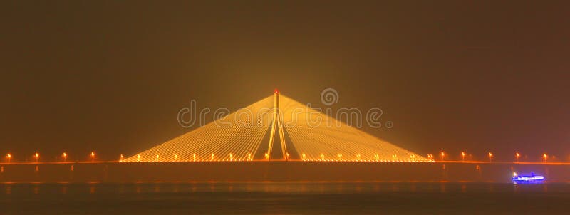 Sea link stock image. Image of bandra, sunset, link - 118321447