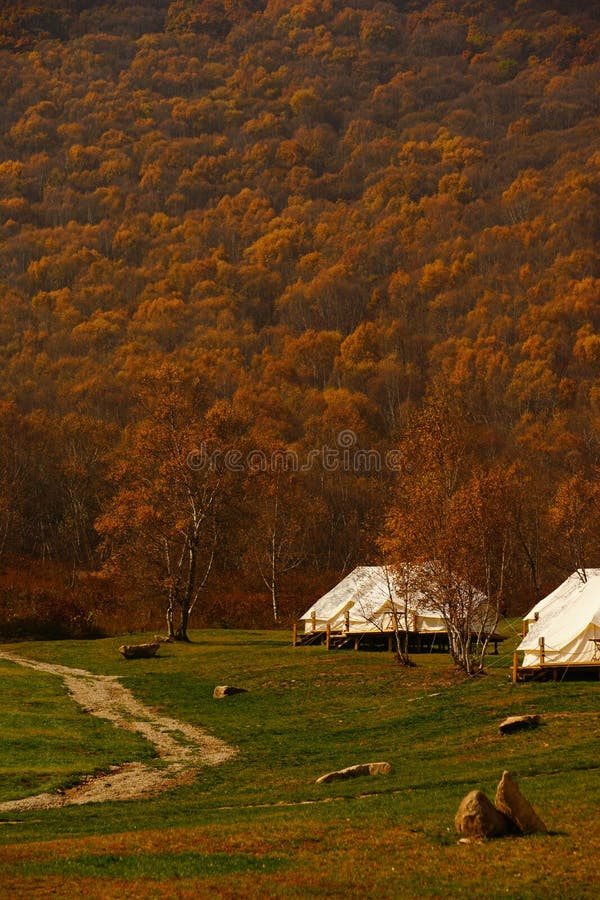 Sea lump autumn stock image. Image of autumn, valleys - 128669619