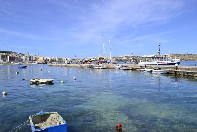 Sea of Malta editorial stock photo. Image of fish, sunset - 56045538