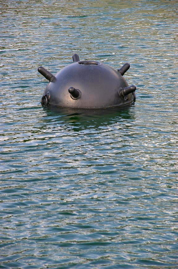 Sea mine stock photo. Image of guard, powder, field, explosive - 7330246