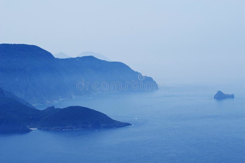 Sea mist stock photo. Image of landscape, island, environment - 4789696