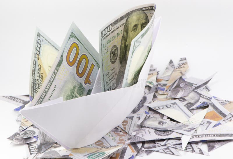 The sea stock image. Image of banknote, american, heap - 77364771