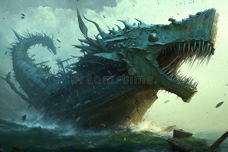 Monster Devouring Stock Illustrations – 28 Monster Devouring Stock ...