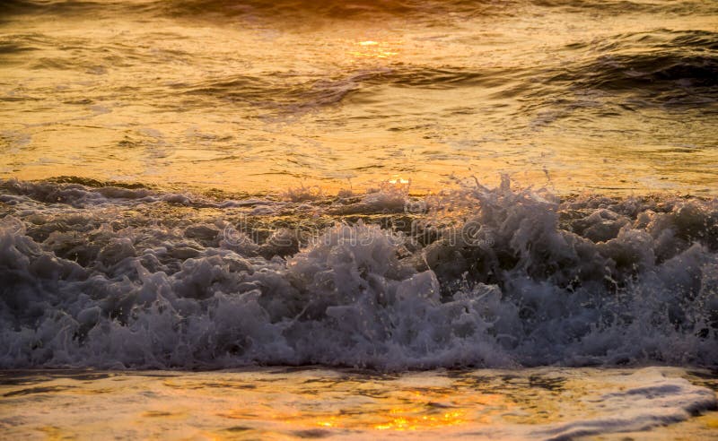 Sea at morning time stock image. Image of motion, water - 77336353