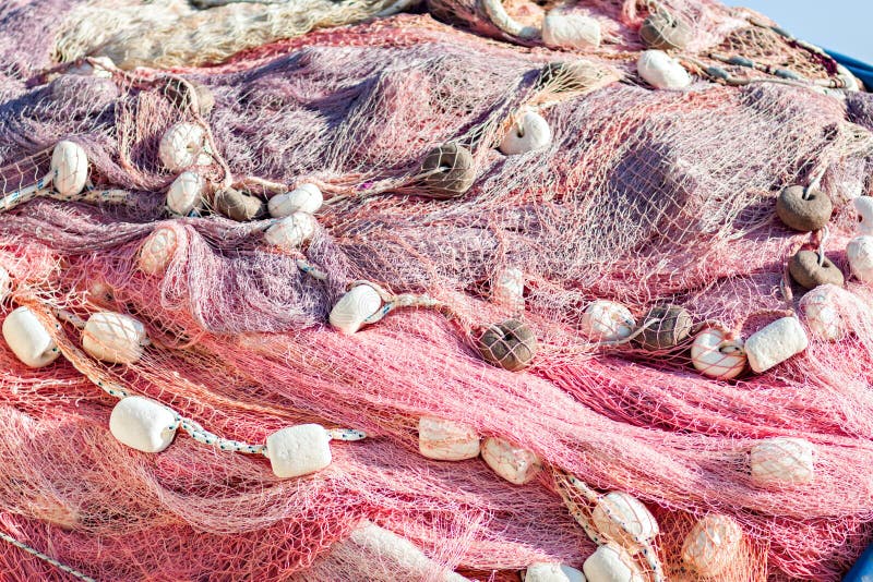 Sea net fishing equipment stock image. Image of equipment - 36674765