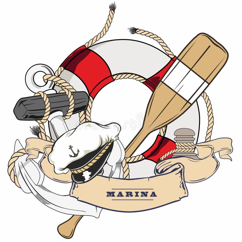 Life Preserver Tattoo Stock Illustrations – 24 Life Preserver Tattoo ...