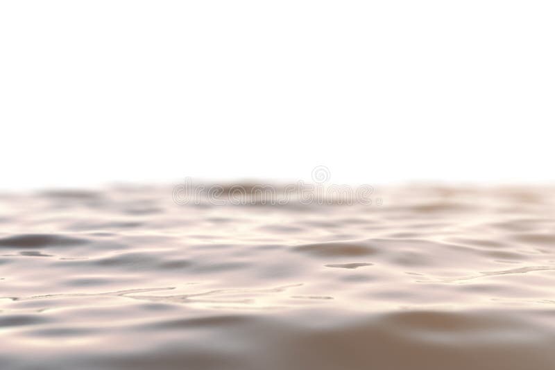 Sea, Ocean Wave and Blue Sky Background with Focus Effects. 3d ...