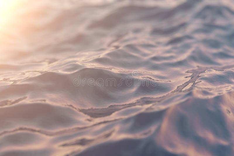 Sea, Ocean Wave and Blue Sky Background with Focus Effects. 3d ...