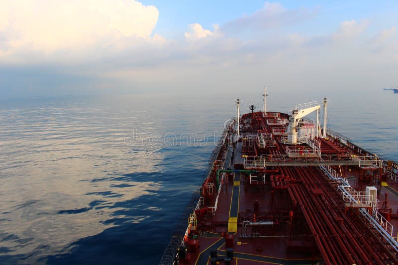 At Sea stock image. Image of ship, water, tanker, vessel - 64422085