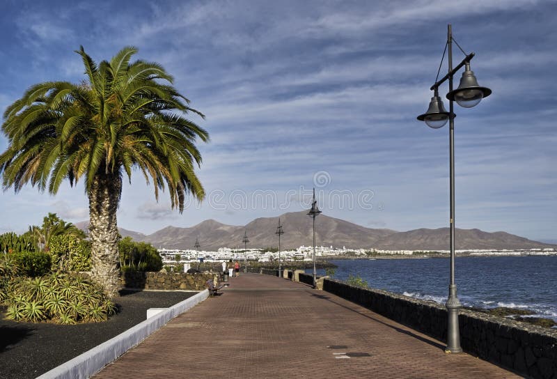 Sea path stock image. Image of ocean, landscape, boulevard - 12546309