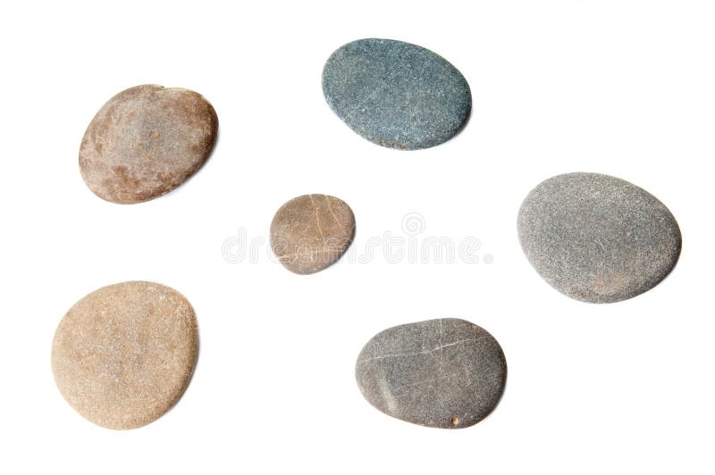 Smooth gray pebbles stock image. Image of grained, cobble - 3854793
