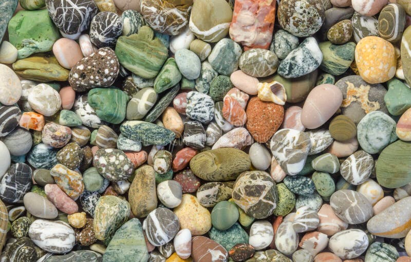 Sea pebbles stock image. Image of nature, footpath, colored - 63921831