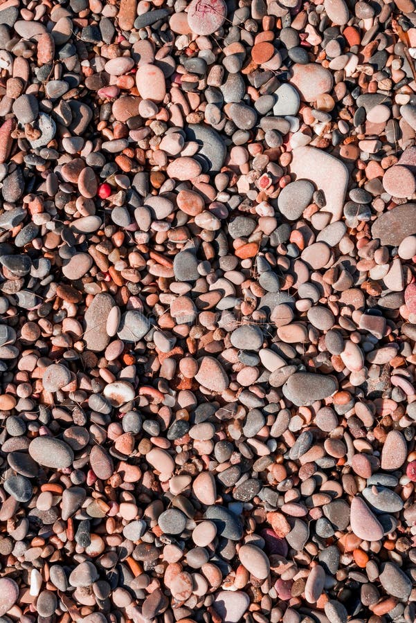 Sea Pebbles. Small Stones Gravel Texture Background Stock Image - Image ...