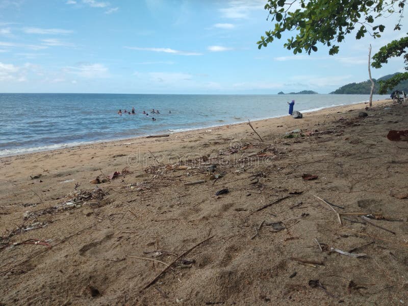 Sea of pijar stock image. Image of pijar, blue, place - 204713707