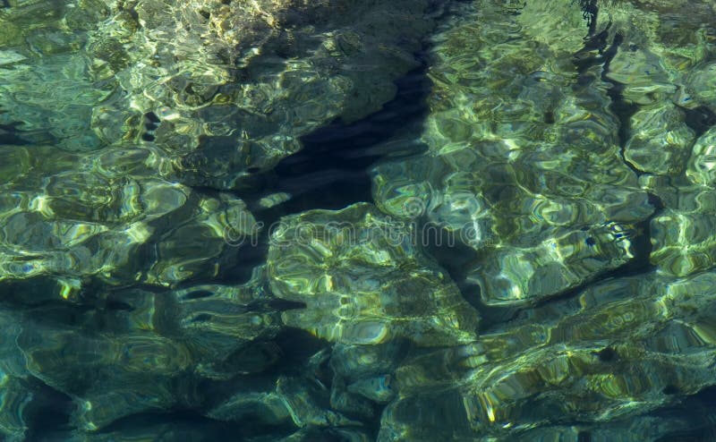 Sea reflection stock image. Image of reflections, bright - 745561