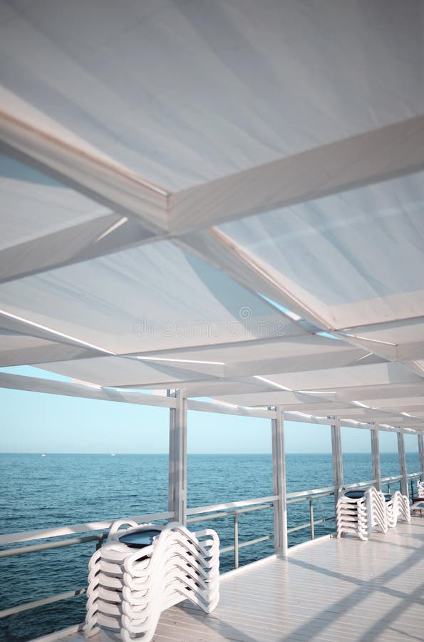 Sea rest stock image. Image of terrace, calm, relax, rest - 43727401