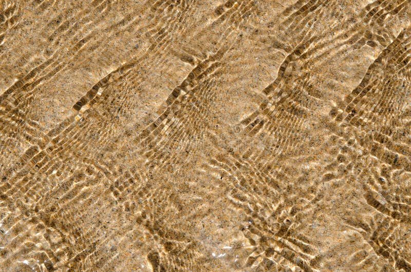 Sea ripple texture on sand stock image. Image of ocean - 33394163