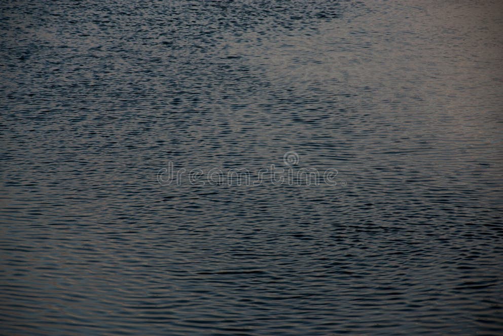 Sea Ripples, Blue and Grey Sea, Arctic Ocean Stock Image - Image of ...