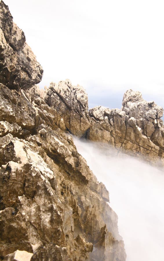 Sea rocks stock image. Image of europe, clouds, coastline - 10867907