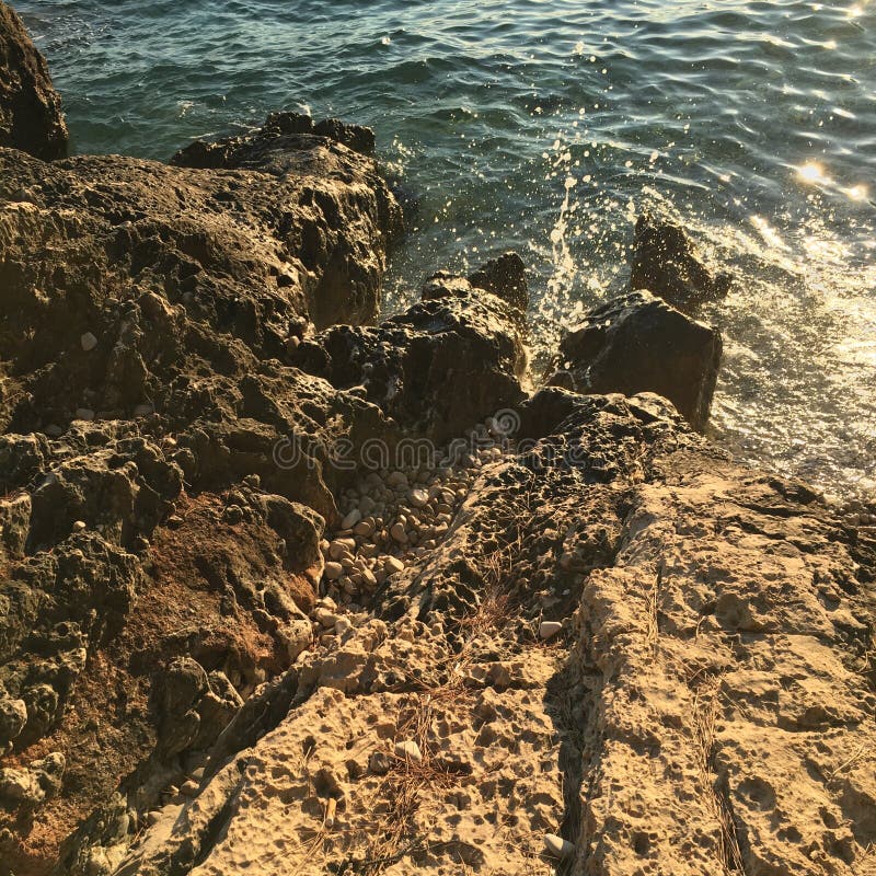 Sea rocks stock photo. Image of rocks, island, ocean - 95295954