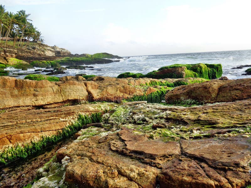 Sea with rocks landscape stock photo. Image of relaxing - 44372478