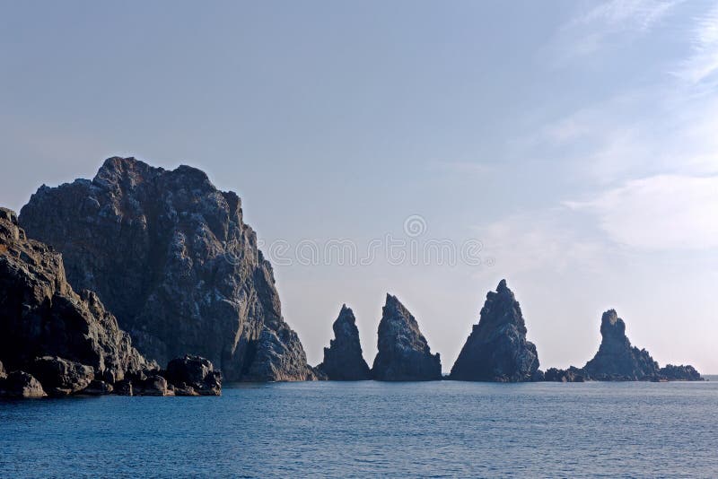 Sea rocks stock image. Image of rock, nature, range, travel - 65435855