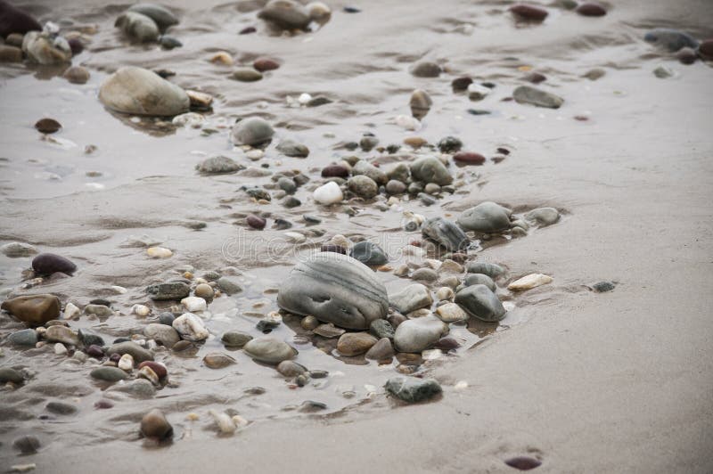The wet sea rocks stock photo. Image of summer, smooth - 128539106