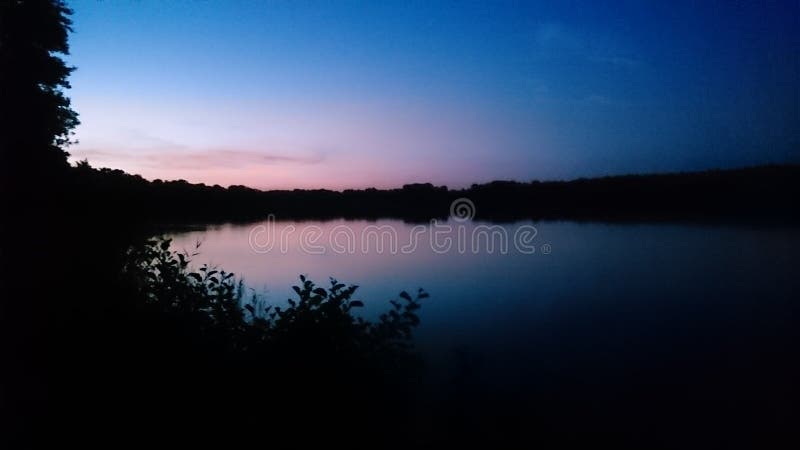 Sea Romantic Chill Water Sun Goes Down Stock Image - Image of romantic ...