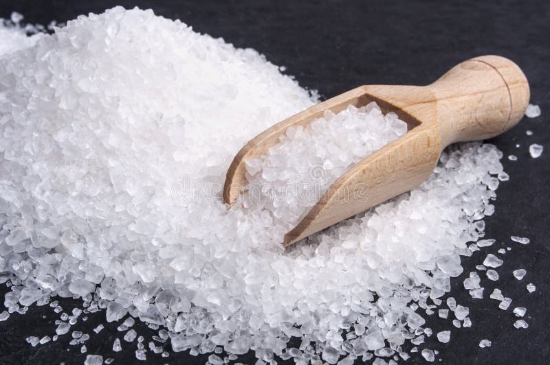 Sea salt background stock photo. Image of saline, kitchen - 50993954