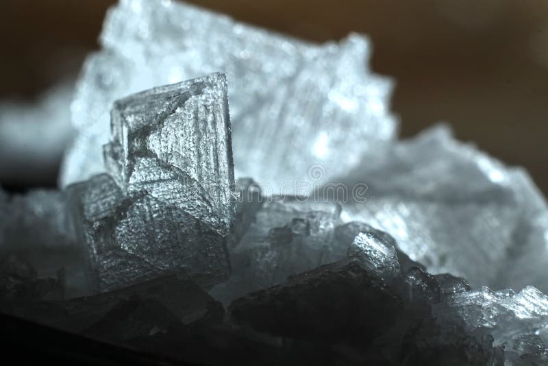 Sea salt stock photo. Image of crystal, pyramid, salt - 146865590
