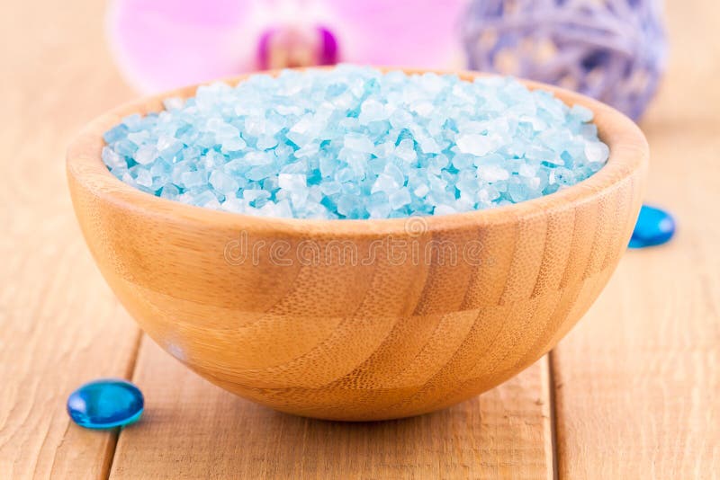 Sea salt crystals stock image. Image of mineral, healthy - 35991633