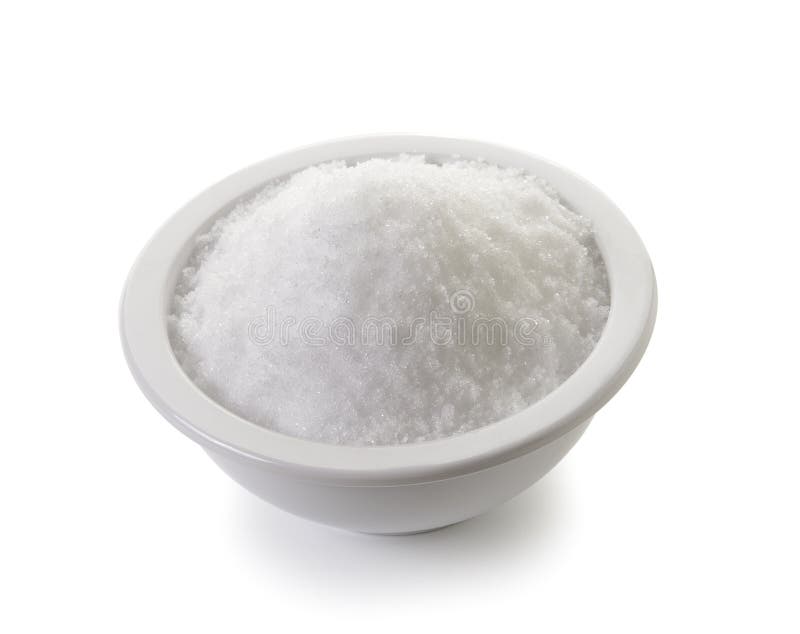 Sea salt in a cup stock image. Image of disease, chemistry - 80497413