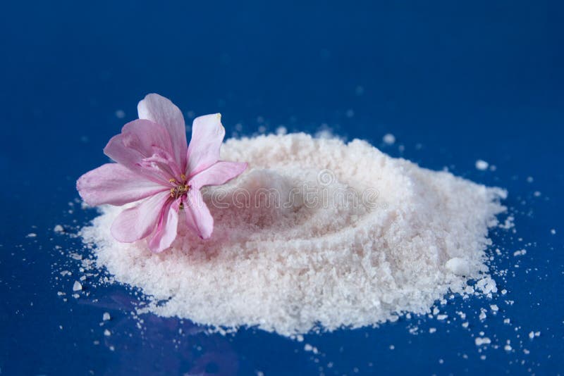 Sea Salt And Flower Picture. Image: 2844854