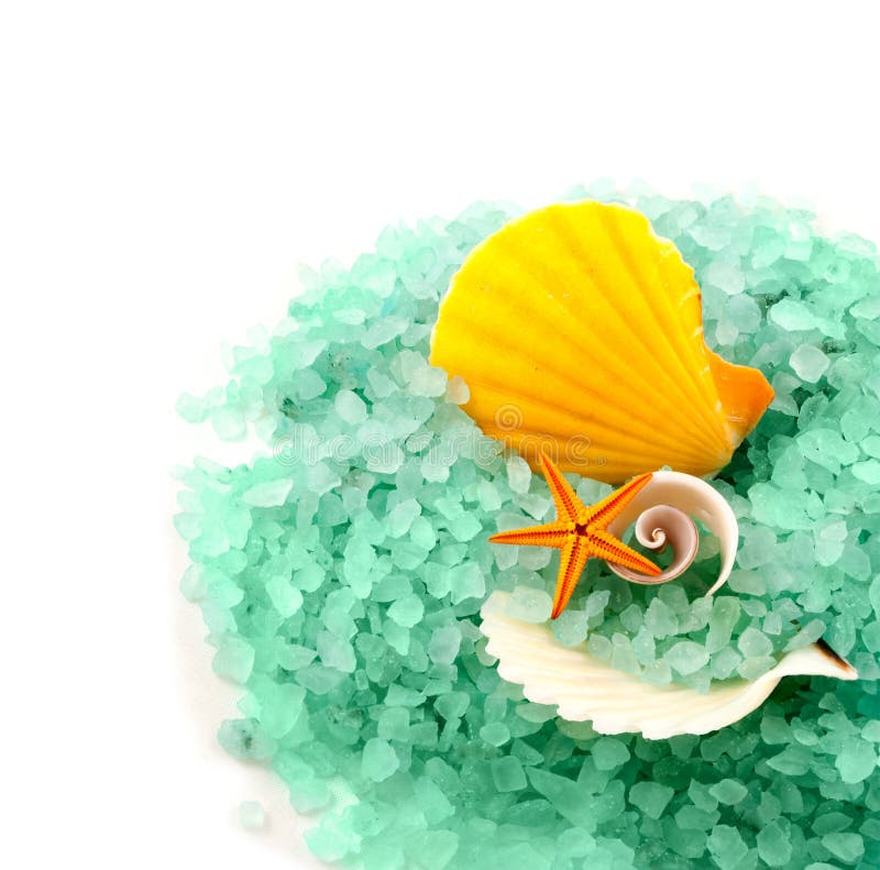 Sea salt granules. stock image. Image of beauty, home - 36475253