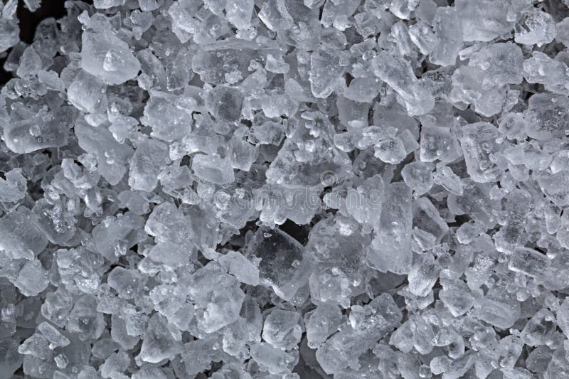 The Sea Salt - Macro Photography, Magnified Under a Microscope Stock ...