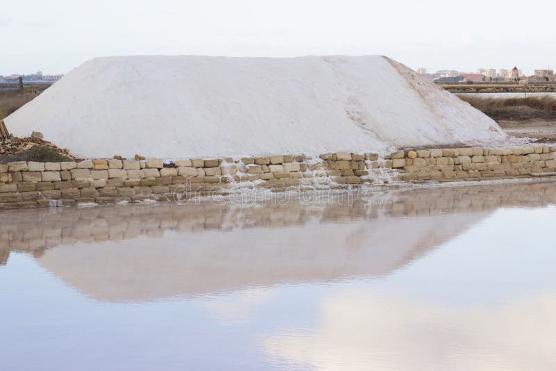 Sea salt mound stock photo. Image of texture, salt, mound - 44108704